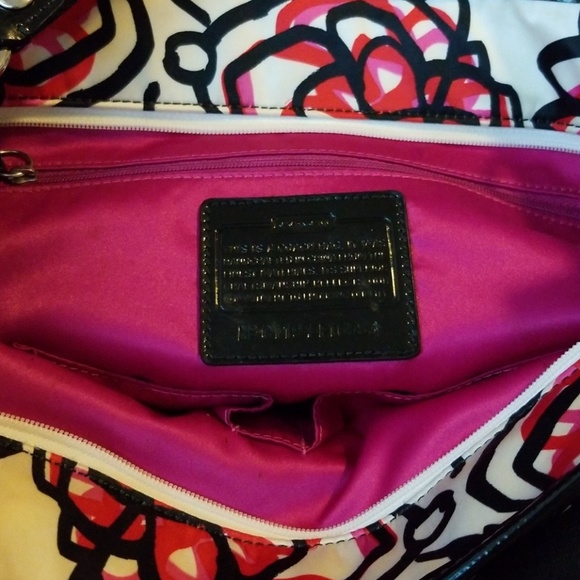 Coach | Bags | Coach Floral Poppy Graffiti Bag | Poshmark